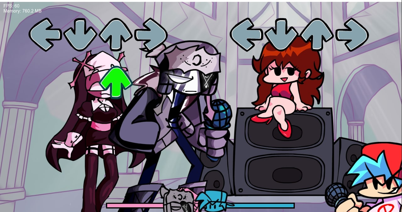 mid fight masses reboot v1 Mod for Friday Night Funkin' | FNF Mods