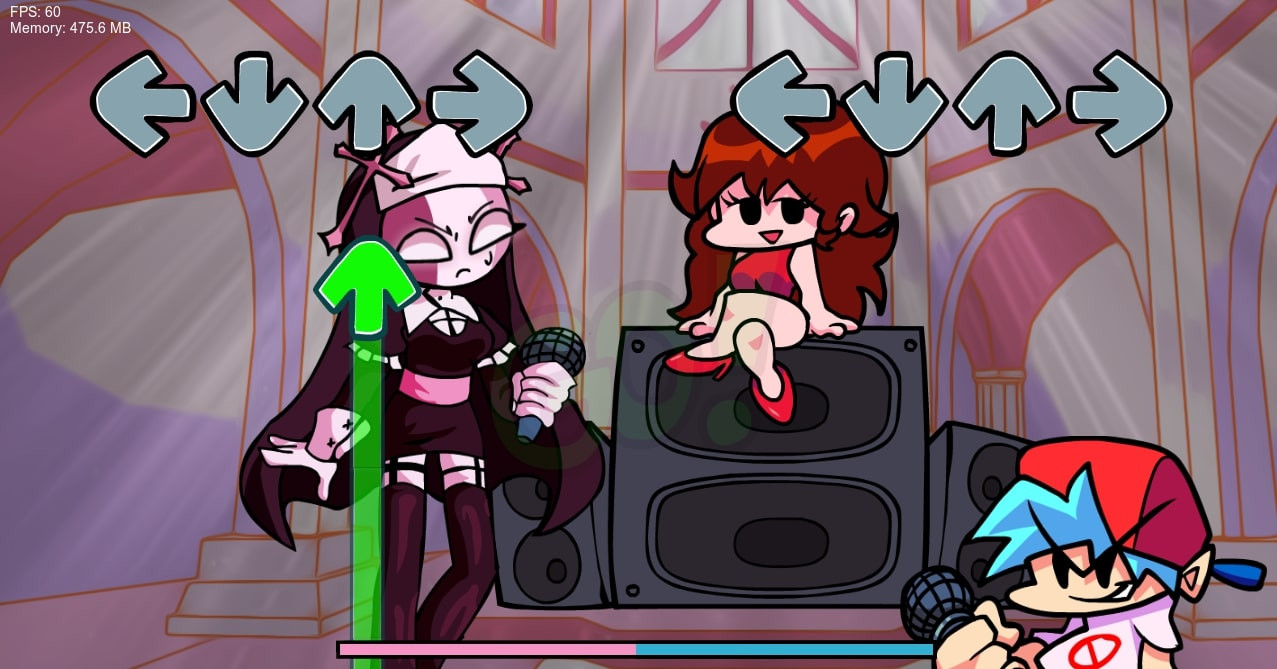 mid fight masses reboot v1 Mod for Friday Night Funkin' | FNF Mods