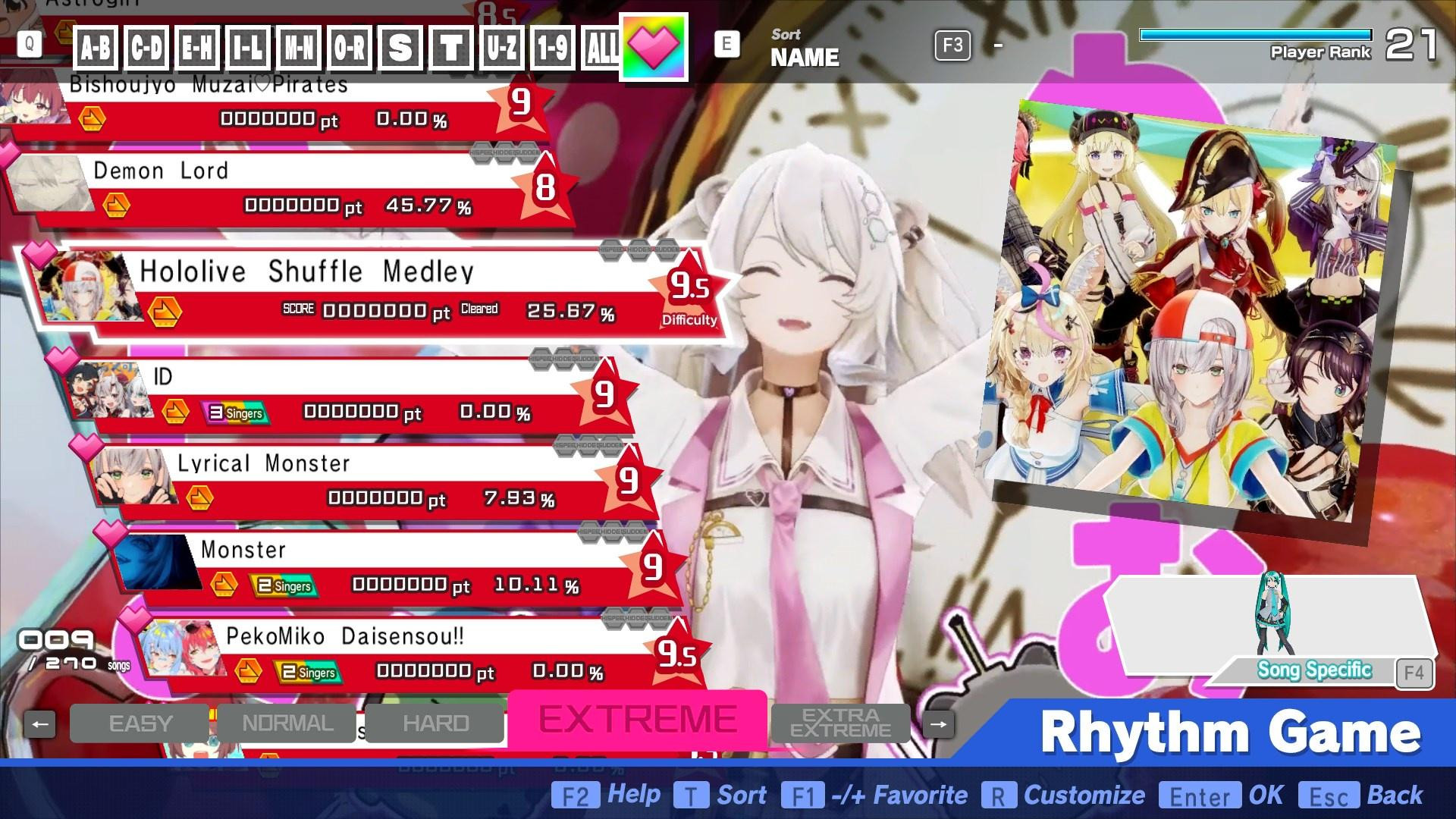 Fubuki F2nd - Hololive Chart Pack Mod for Hatsune Miku: Project DIVA ...