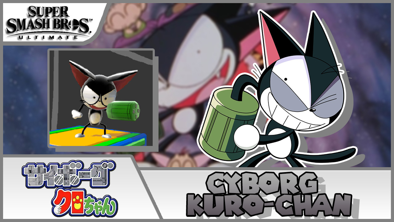 Kuro (Cyborg Kuro-Chan) Mod for Super Smash Bros. Ultimate | SSBU Mods