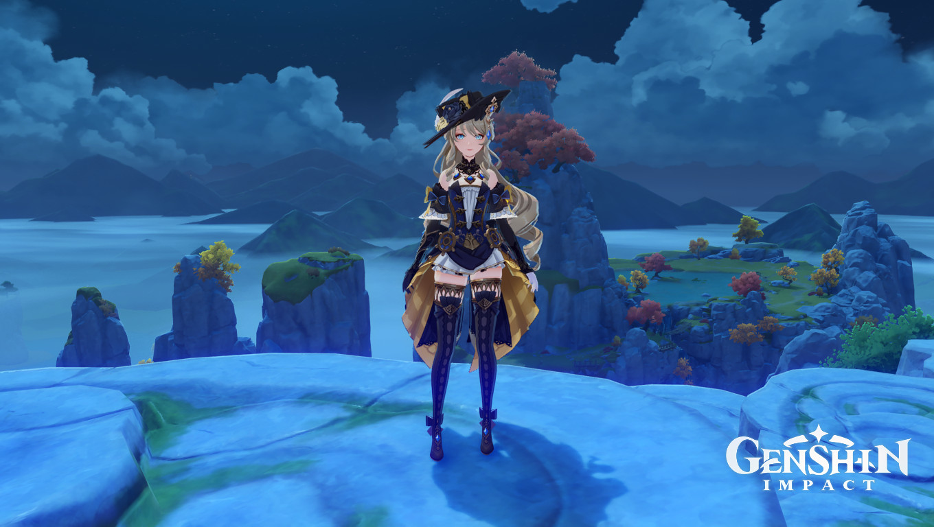 Lisa(Navia over Lisa with recolor) Mod for Genshin Impact | GI Mods