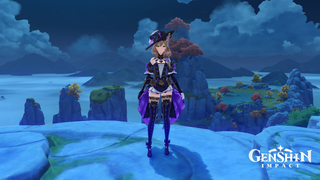 Lisa(Navia over Lisa with recolor) Mod for Genshin Impact | GI Mods