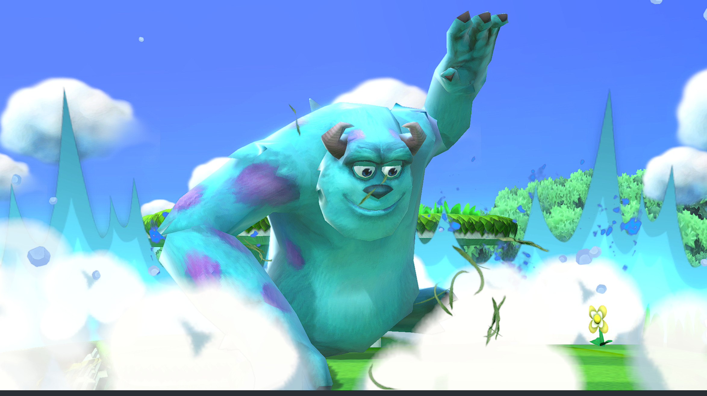 James P. Sullivan over DK Mod for Super Smash Bros. Ultimate | SSBU Mods