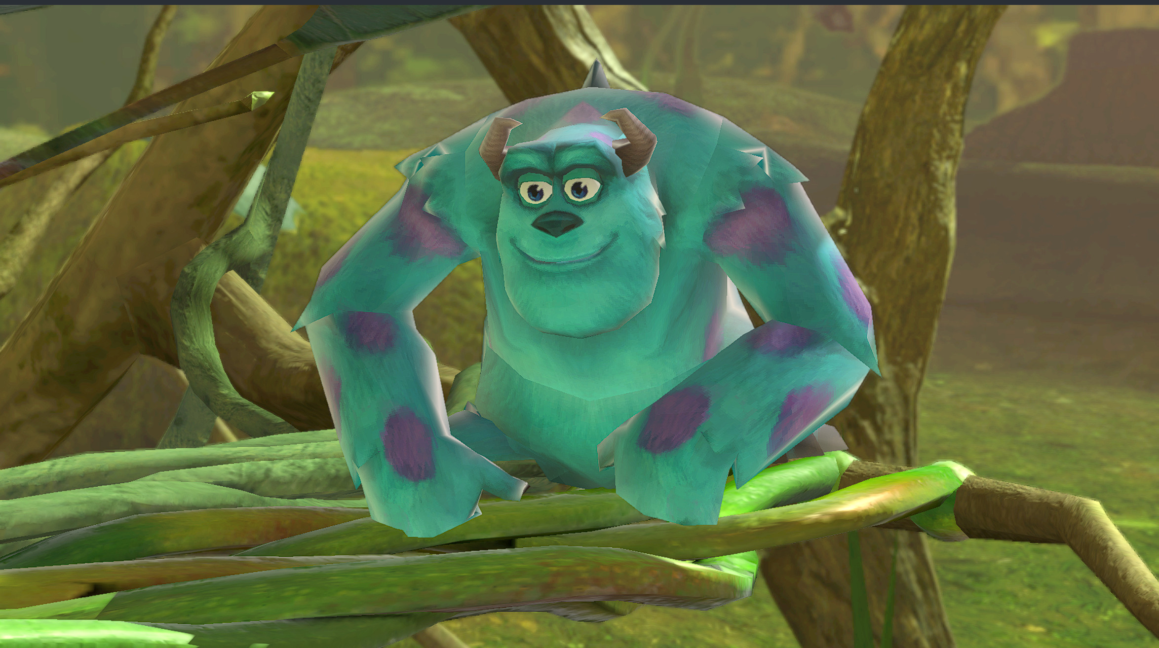 James P. Sullivan over DK Mod for Super Smash Bros. Ultimate | SSBU Mods