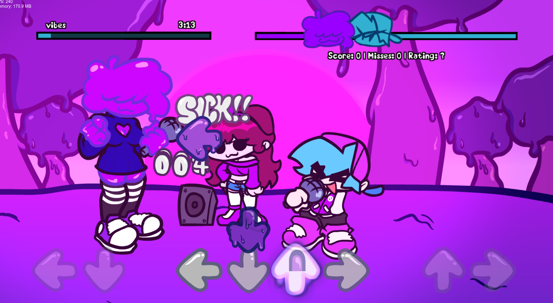 FNF: Vio-Let's Go! [LIMITED COLORS JAM] Mod for Friday Night Funkin ...