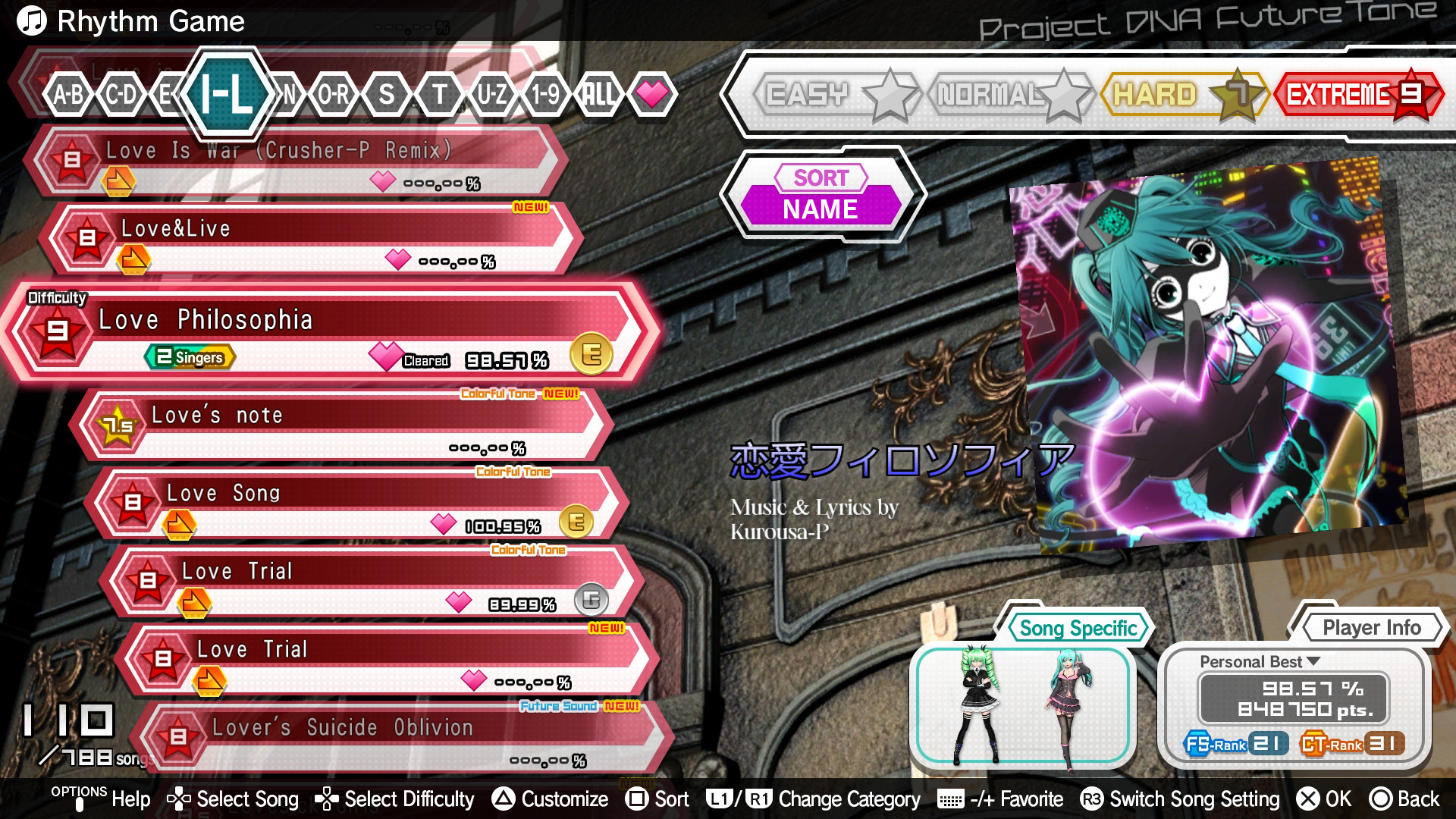 Love Philosophia Mod for Hatsune Miku: Project DIVA Mega Mix+ | PDMegaMix+ Mods