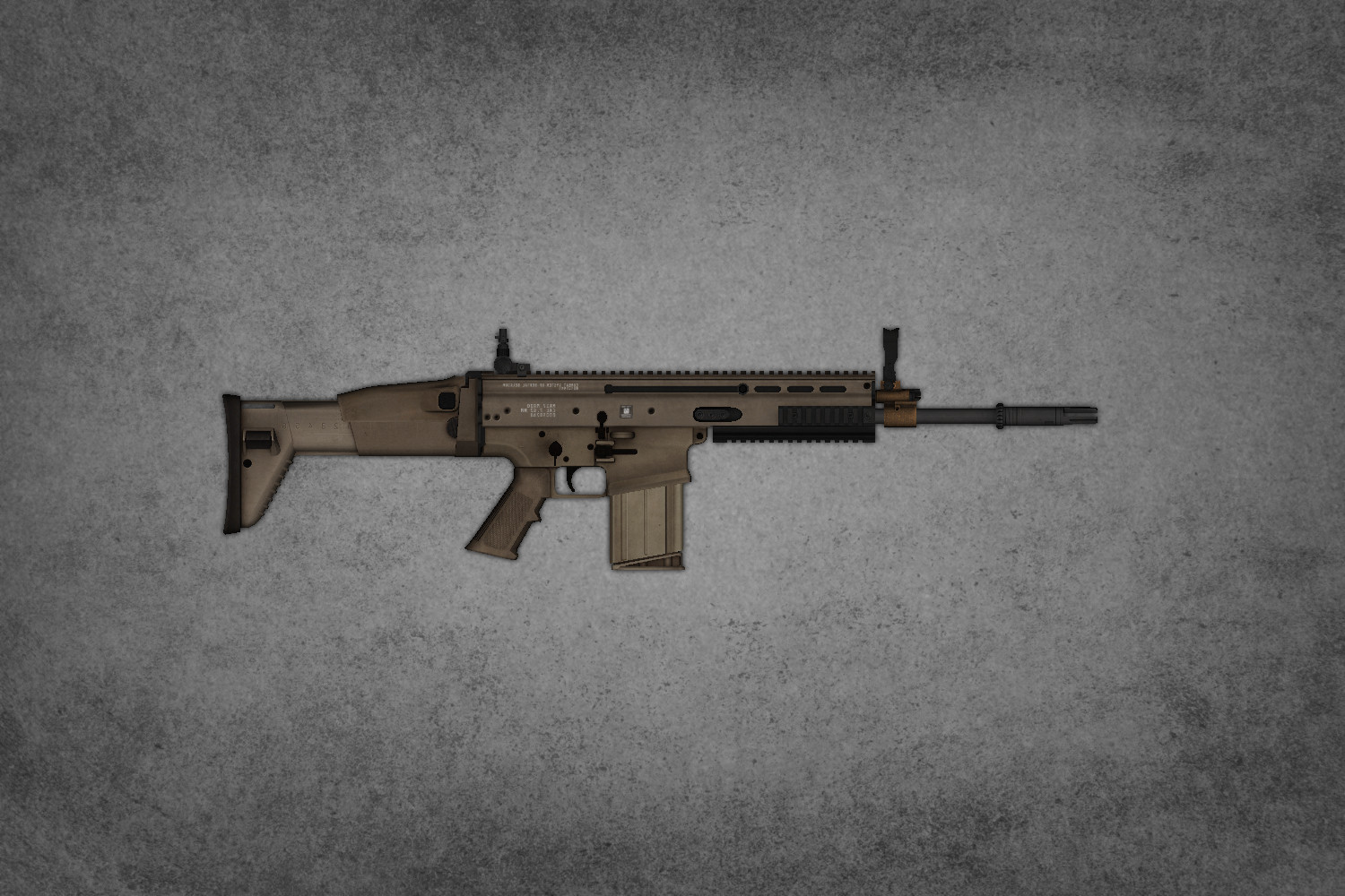 Battlefield 4 SCAR-H Mod for Counter-Strike 1.6 | CS1.6 Mods