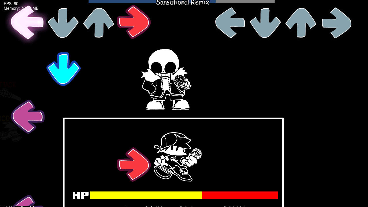 Sansational Remix Chart Mod for Friday Night Funkin' | FNF Mods