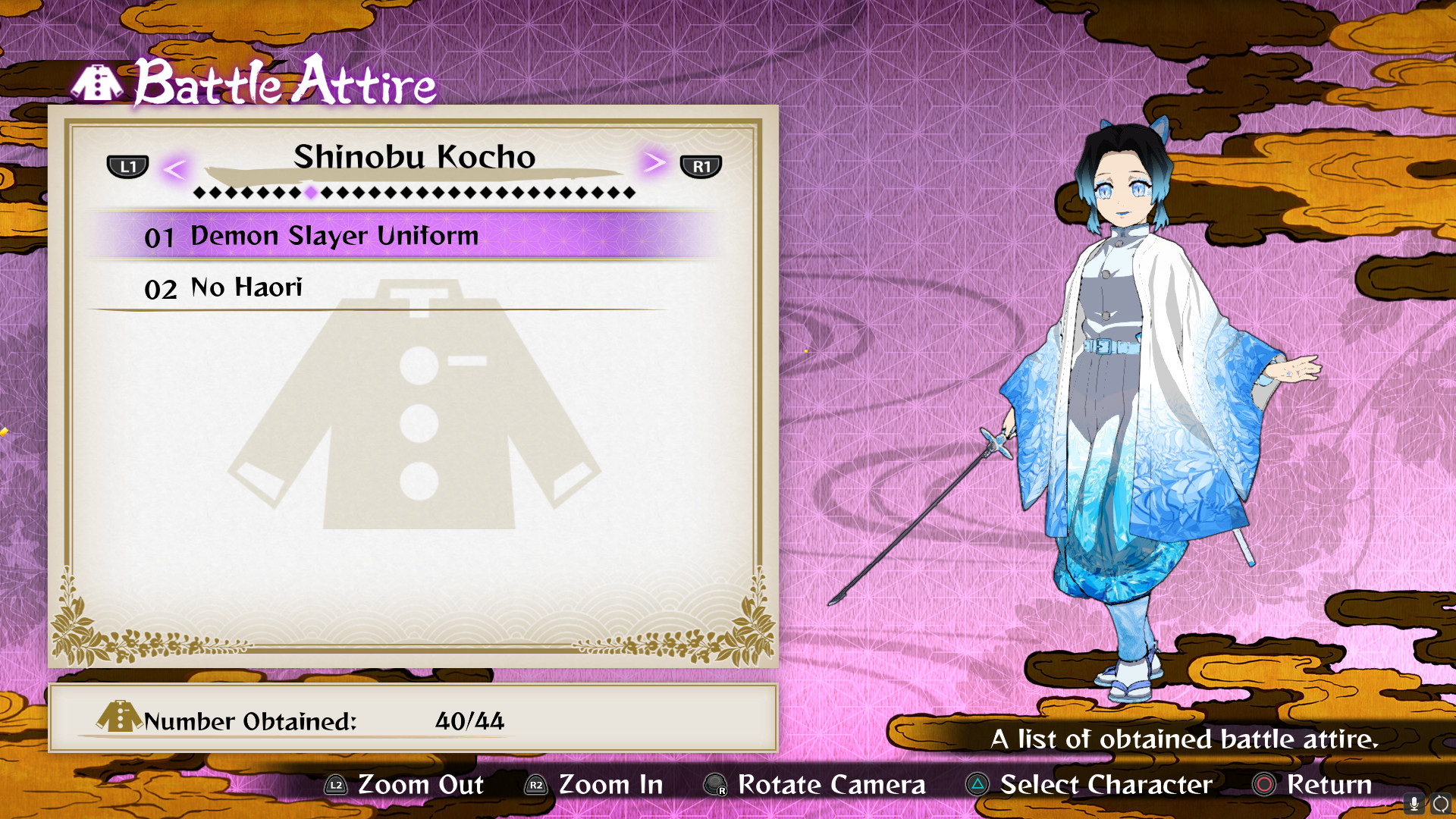 Snow Shinobu (Particles are not included) Mod for Demon Slayer: The ...