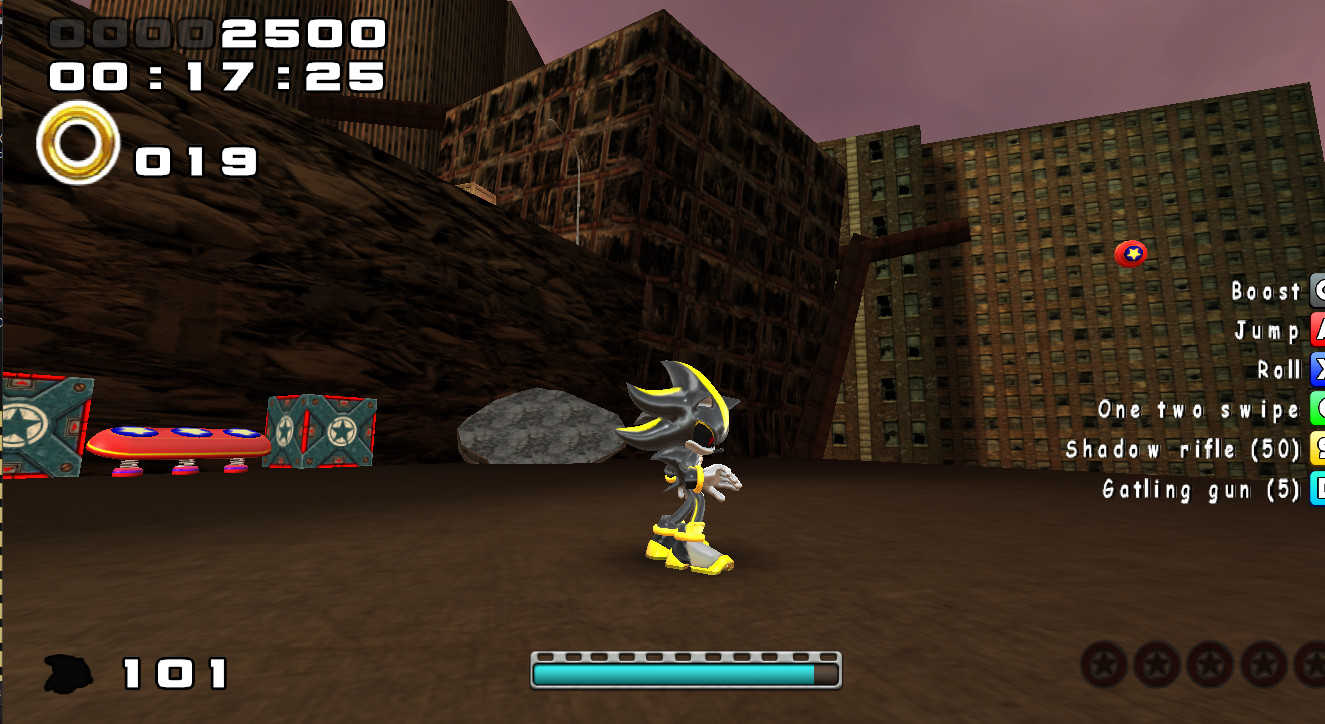 Android Shadow Gold! Mod for Sonic World DX | SWDX Mods