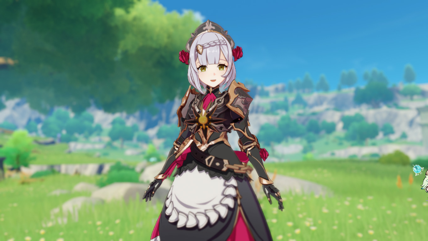 Noelle - Abyss Armor + Burst Toggle Mod for Genshin Impact | GI Mods