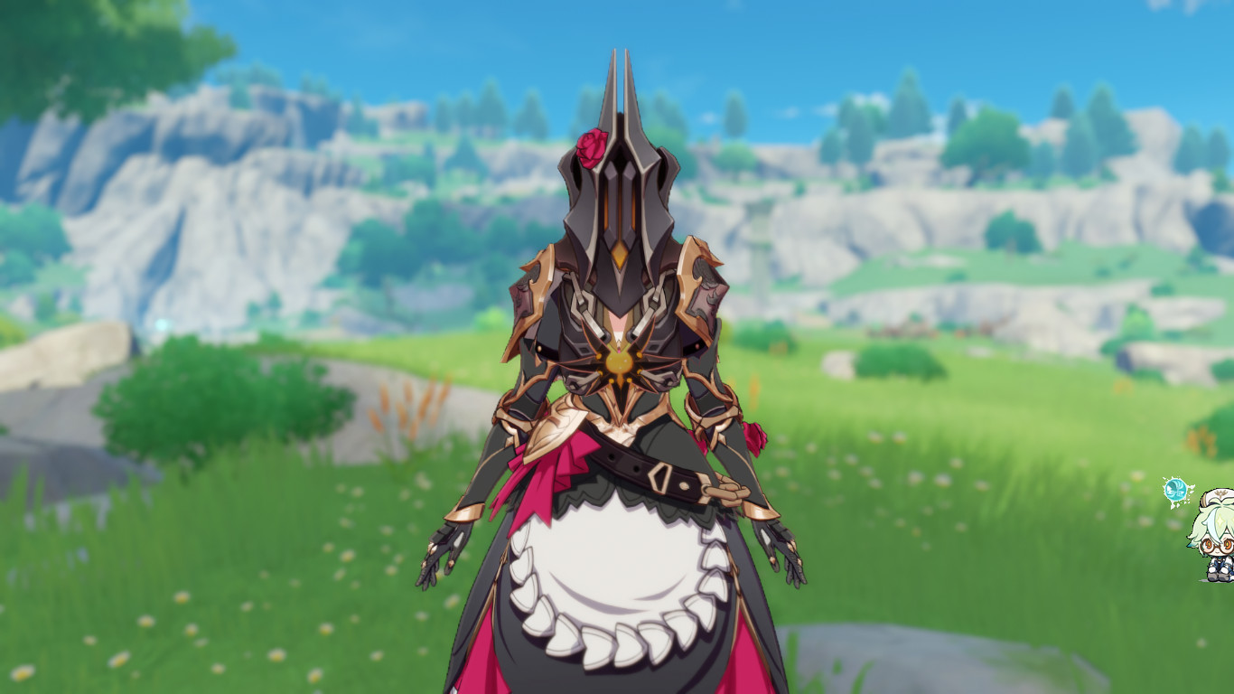 Noelle - Abyss Armor + Burst Toggle Mod for Genshin Impact | GI Mods
