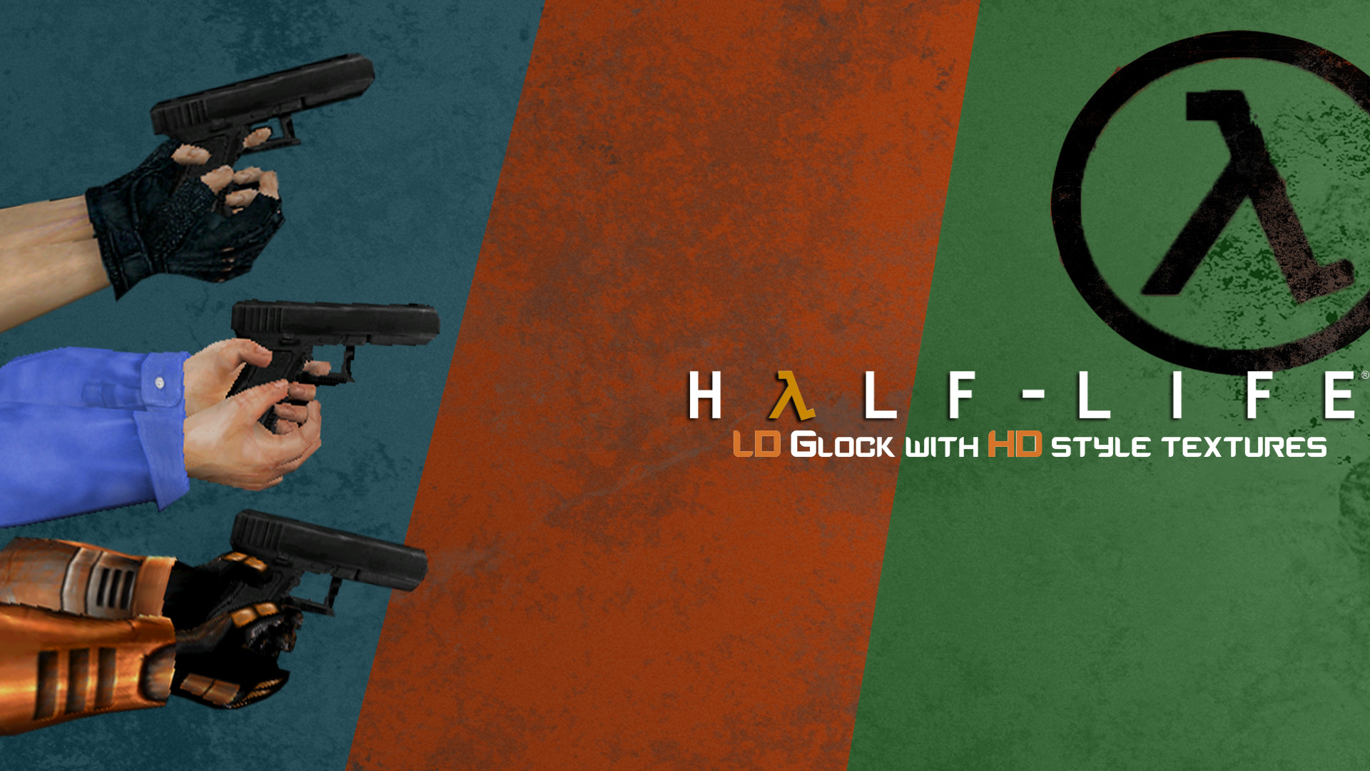 [HL][OP4][BS]LD Glock with HD textures/Hands Style Mod for Half-Life ...