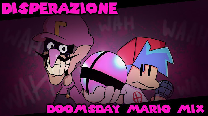 Disperazione - Doomsday Mario Mix Playable Fan cha Mod for Friday Night ...