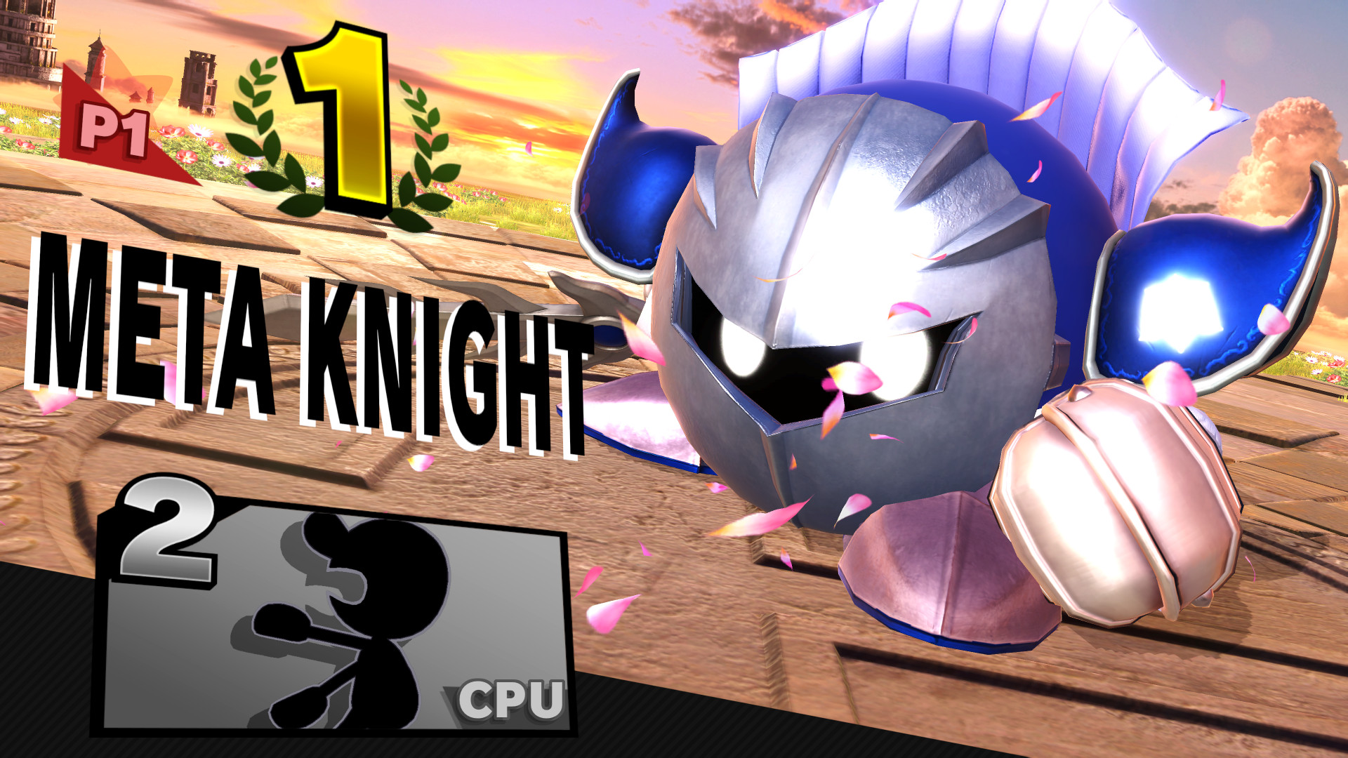 Meta Knight - Blue Alt c00 Mod for Super Smash Bros. Ultimate | SSBU Mods