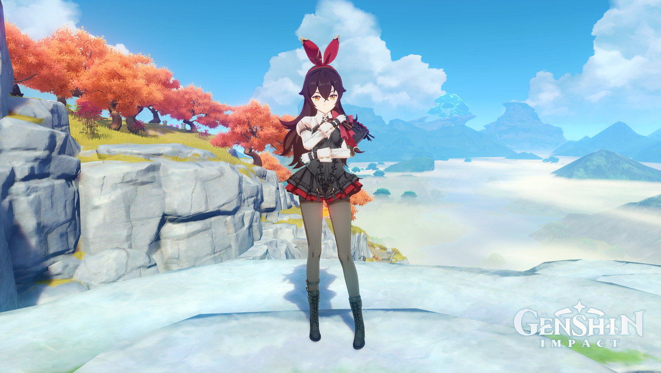 Amber(Lynette's outfit with recolor)) Mod for Genshin Impact | GI Mods