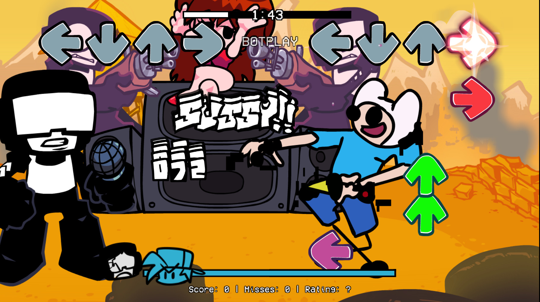 Playable MidFinn Mod for Friday Night Funkin' | FNF Mods