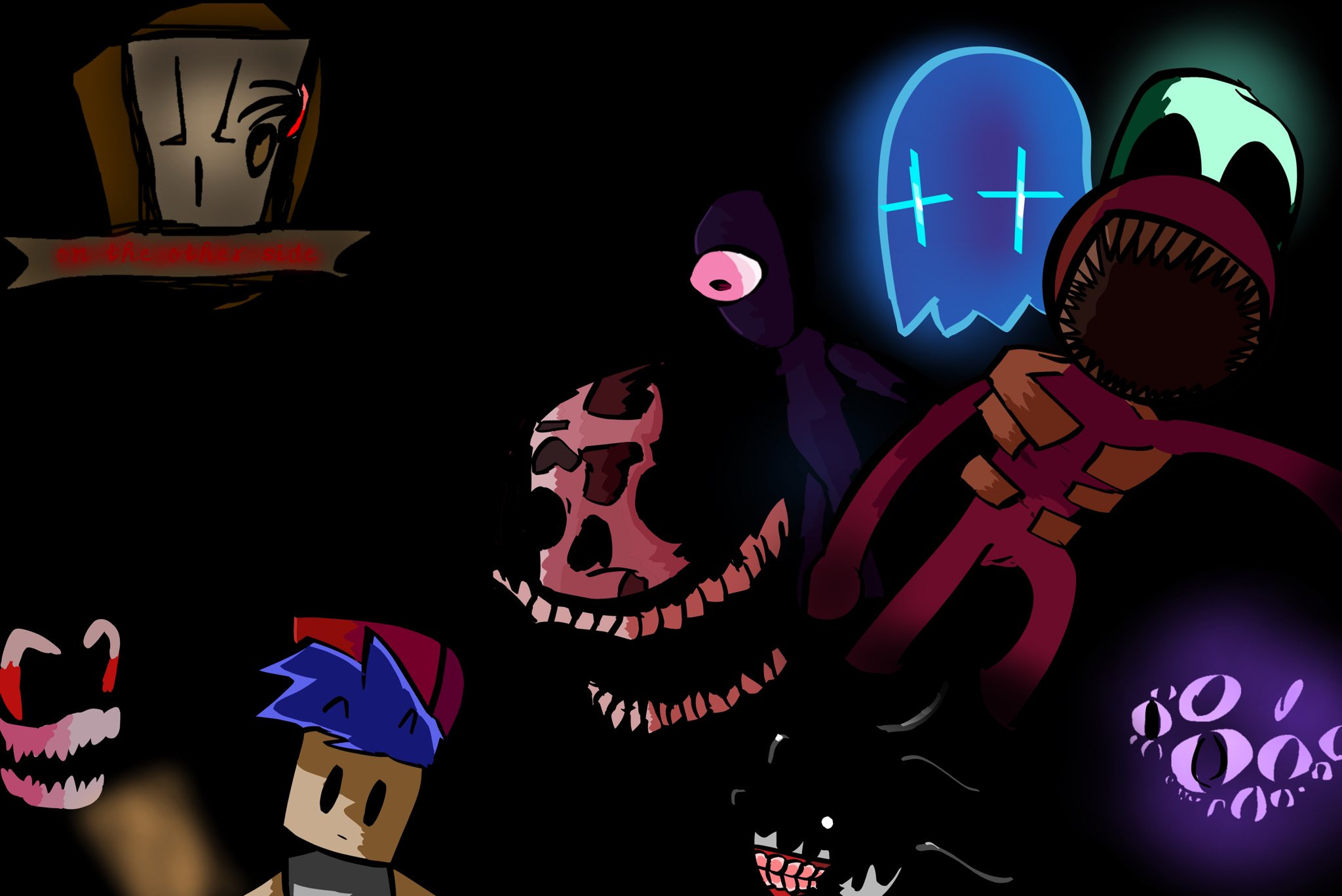 On The Other Side [NOT OUT] Mod for Friday Night Funkin' | FNF Mods