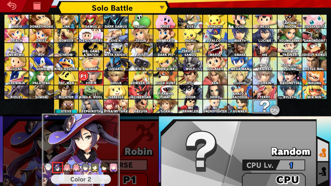 Mona Render UI Mod for Super Smash Bros. Ultimate | SSBU Mods