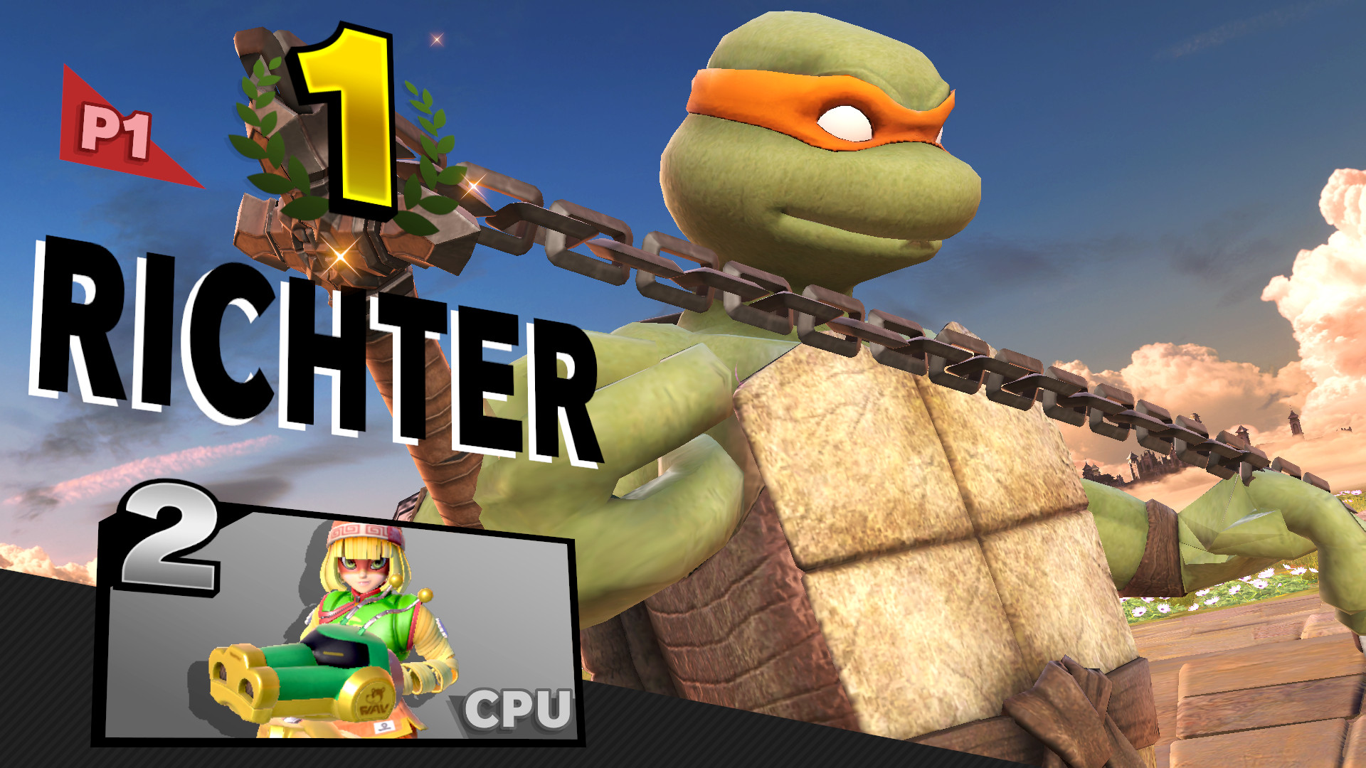Michelangelo (TMNT: Smash Up) Mod for Super Smash Bros. Ultimate | SSBU Mods
