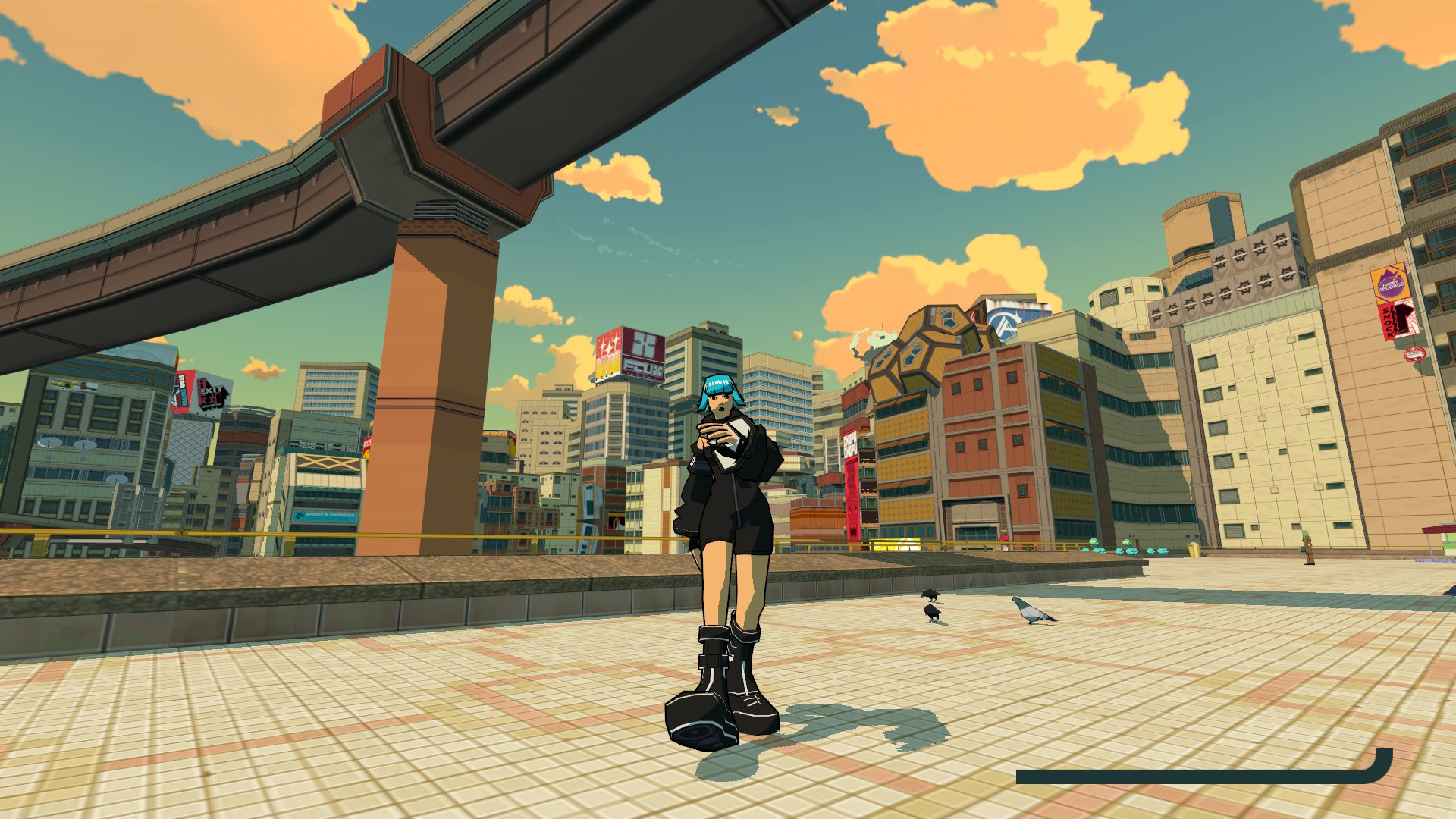 Goth skin for Bel Mod for Bomb Rush Cyberfunk | BRC Mods