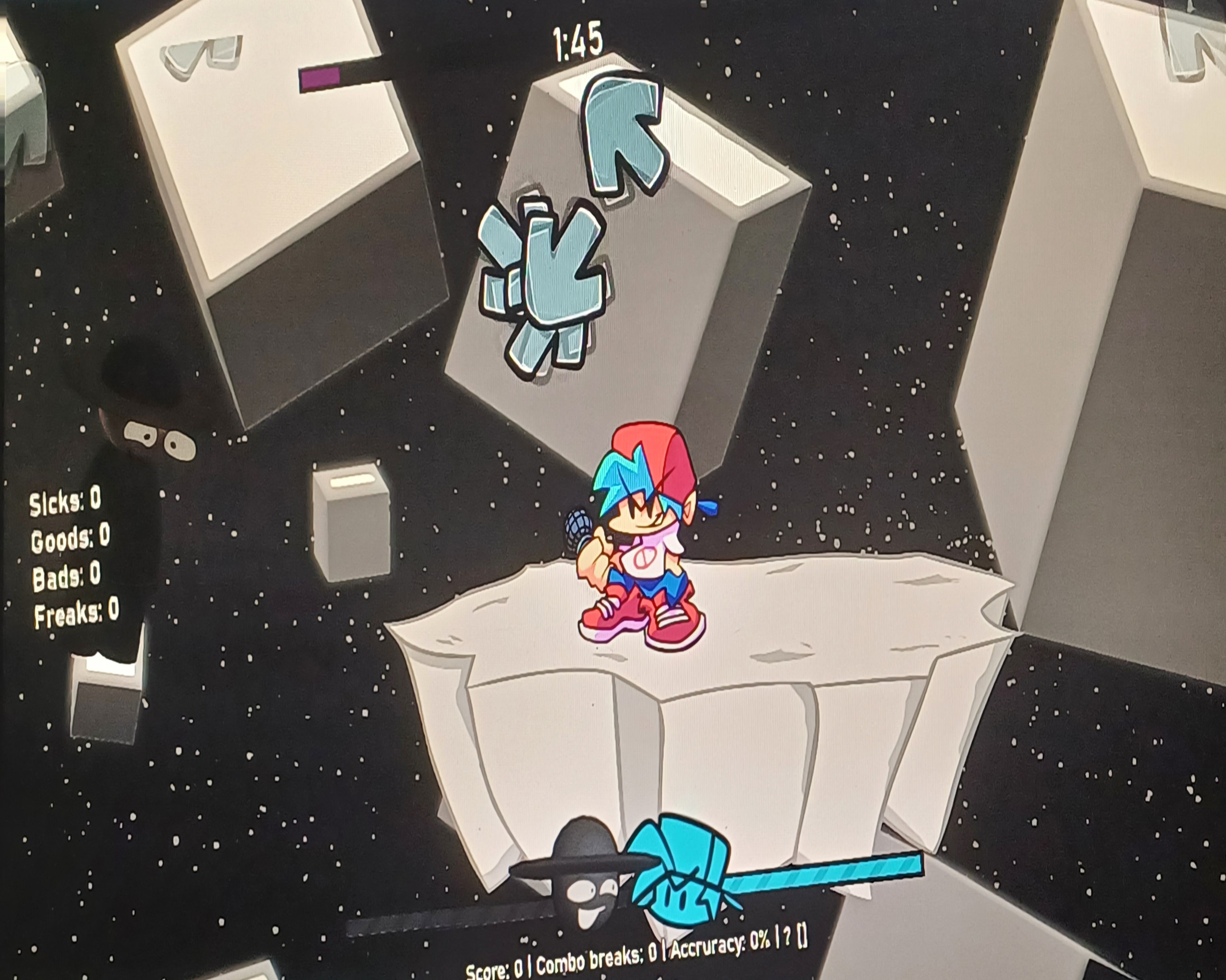 DNB: Bambi´s spam challange Mod for Friday Night Funkin' | FNF Mods