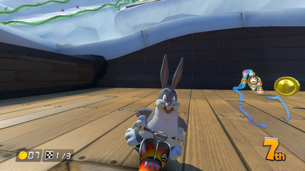 Big chungus Mod for Mario Kart 8 | MK8 Mods