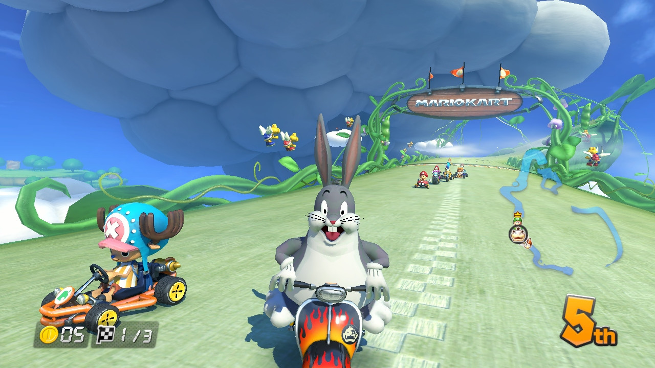 Big chungus Mod for Mario Kart 8 | MK8 Mods