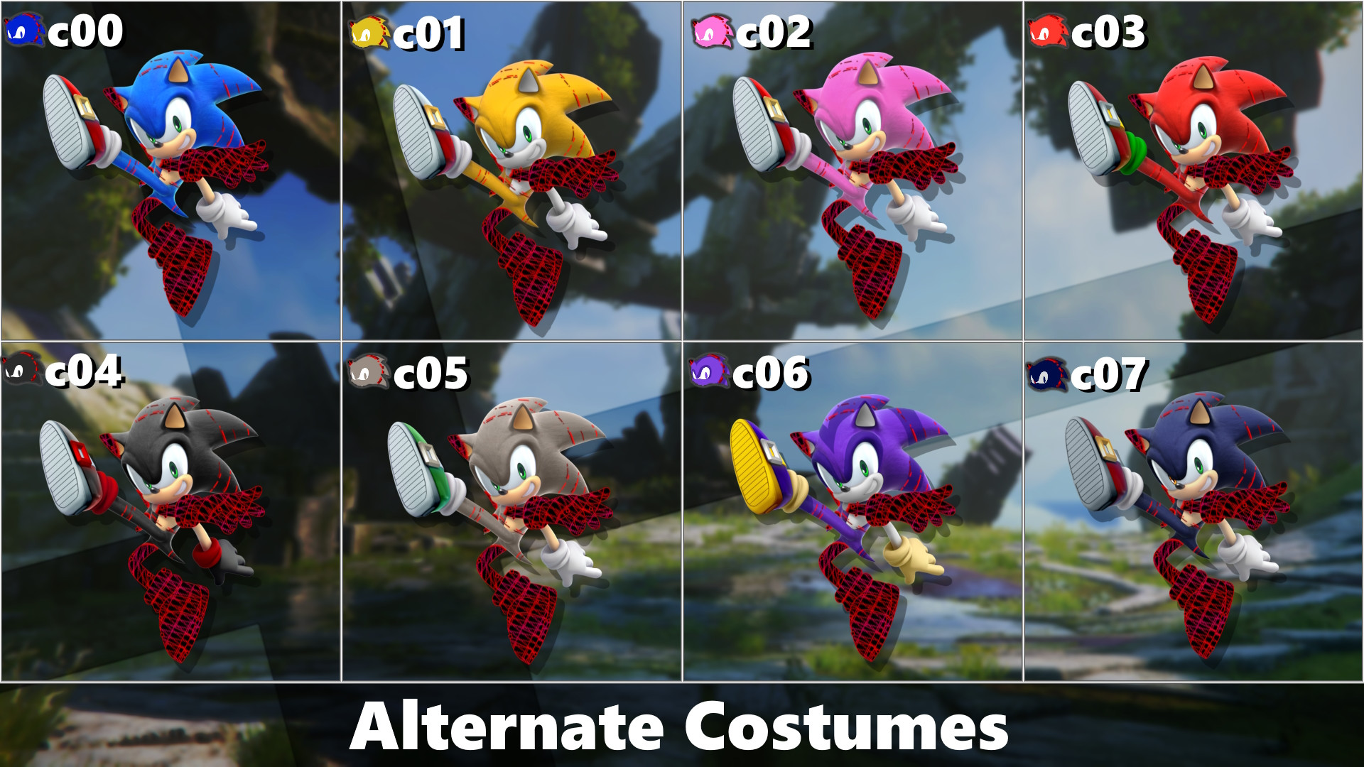 Cyber-Corrupted Sonic Mod for Super Smash Bros. Ultimate | SSBU Mods