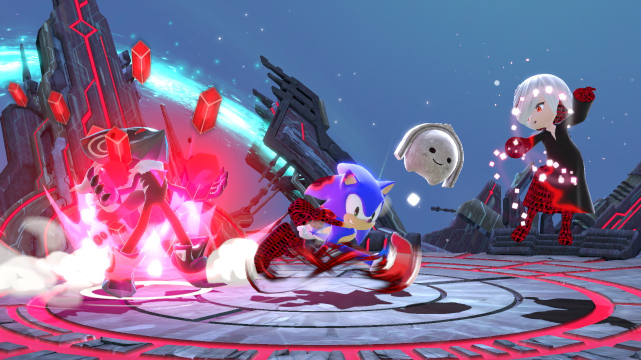 Cyber-Corrupted Sonic Mod for Super Smash Bros. Ultimate | SSBU Mods