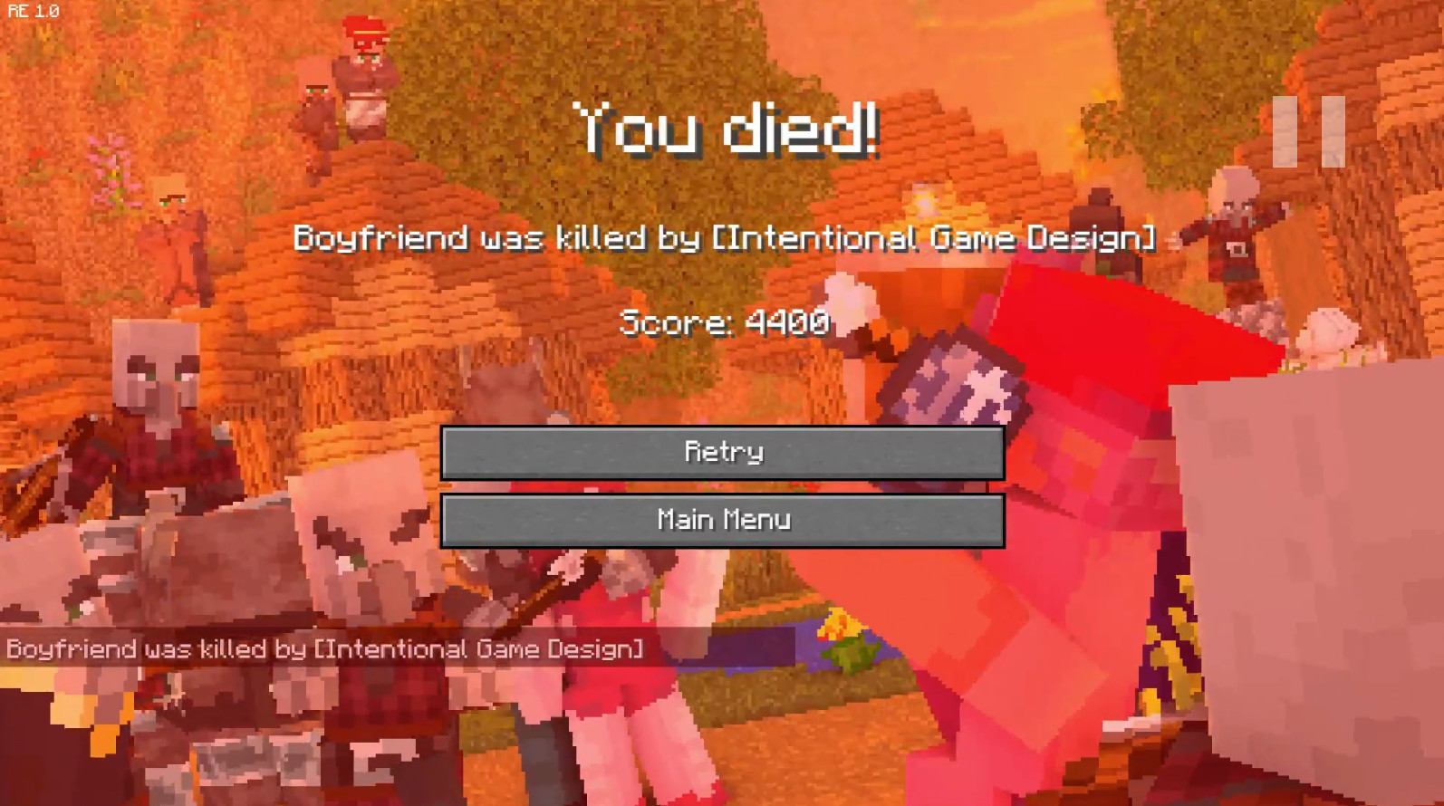 Friday Night Funkin': MOBMOD (A Minecraft FNF mod) Mod for Friday Night ...