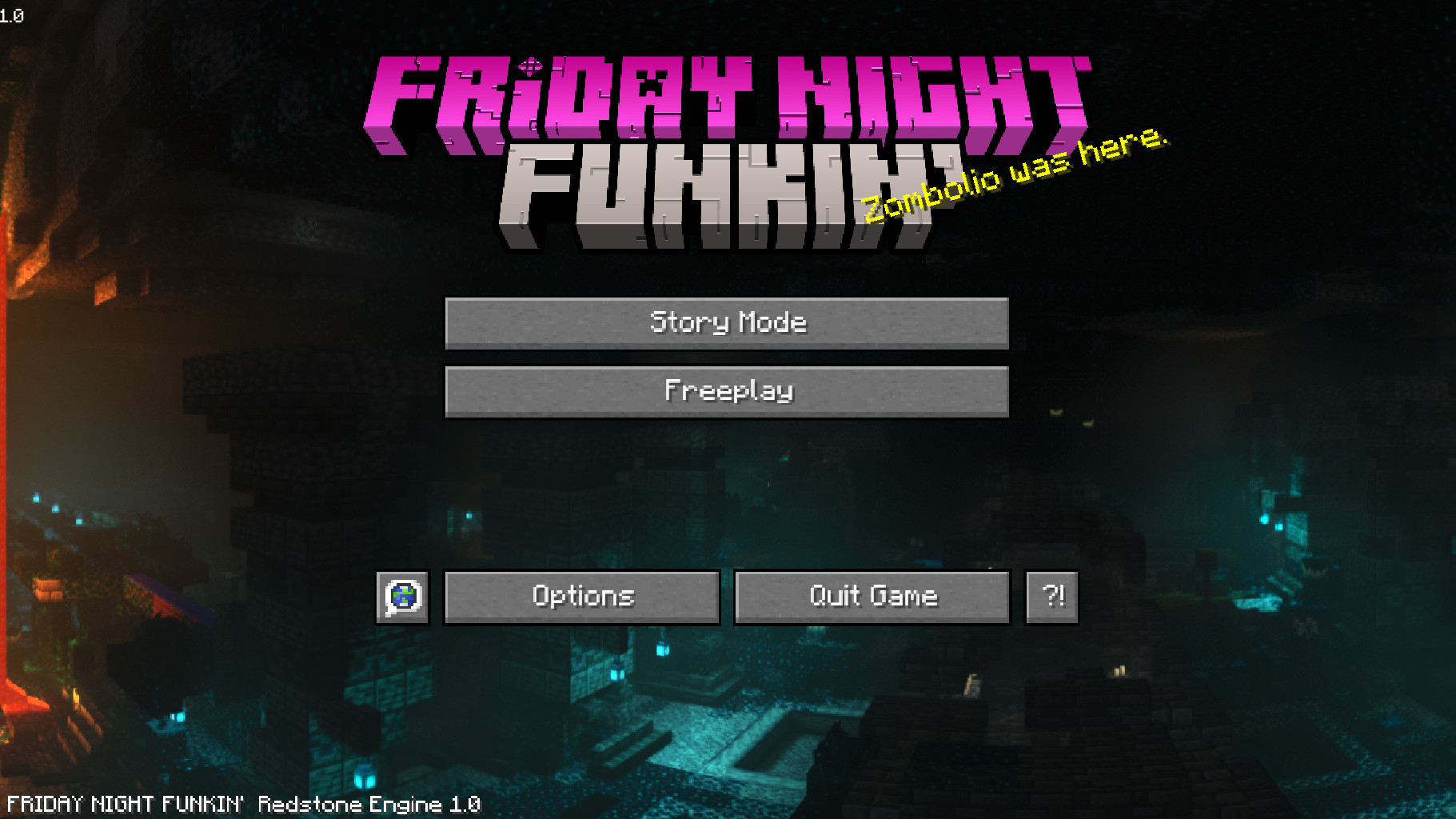 Friday Night Funkin': MOBMOD (A Minecraft FNF mod) Mod for Friday Night ...