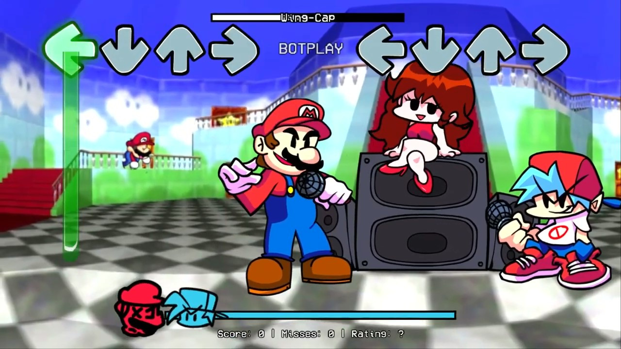 Friday Night Funkin' Vs. Mario Mod (Discontinued) Mod for Friday Night ...