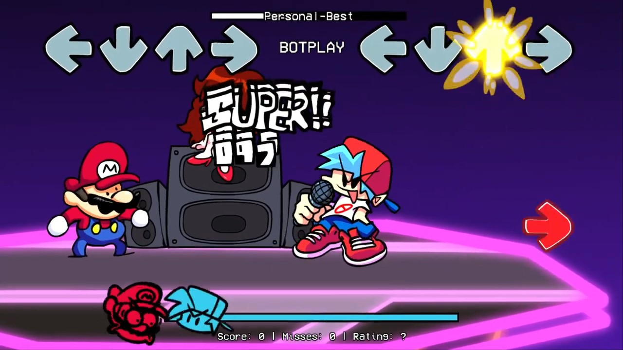 Friday Night Funkin' Vs. Mario Mod (Discontinued) Mod for Friday Night ...