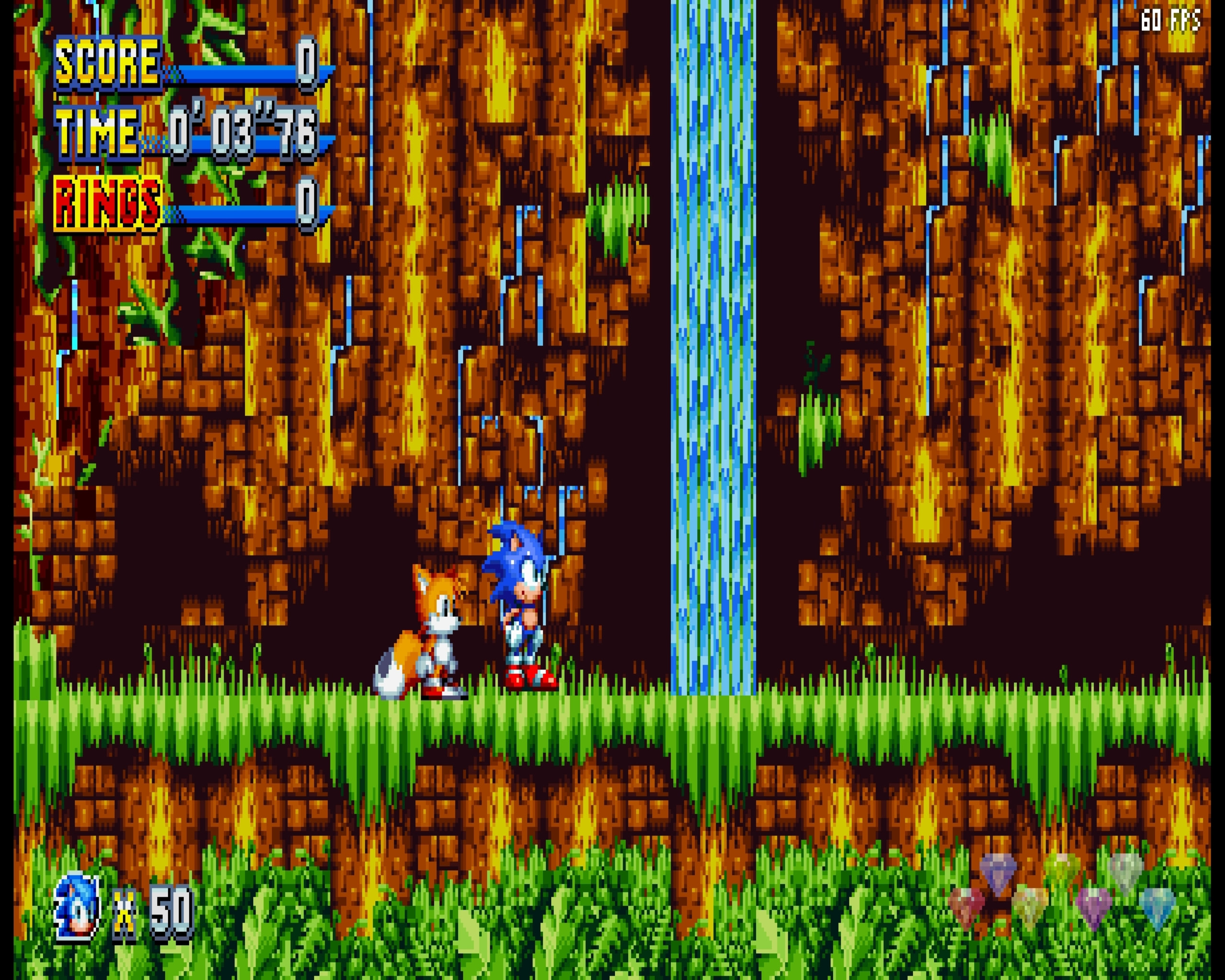 ManiaFied Sonic Superstars HUD Mod for Sonic 3 A.I.R. | S3AIR Mods