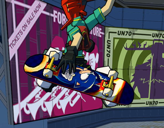 ESP │ Custom Sonic Skateboard Mod for Bomb Rush Cyberfunk | BRC Mods