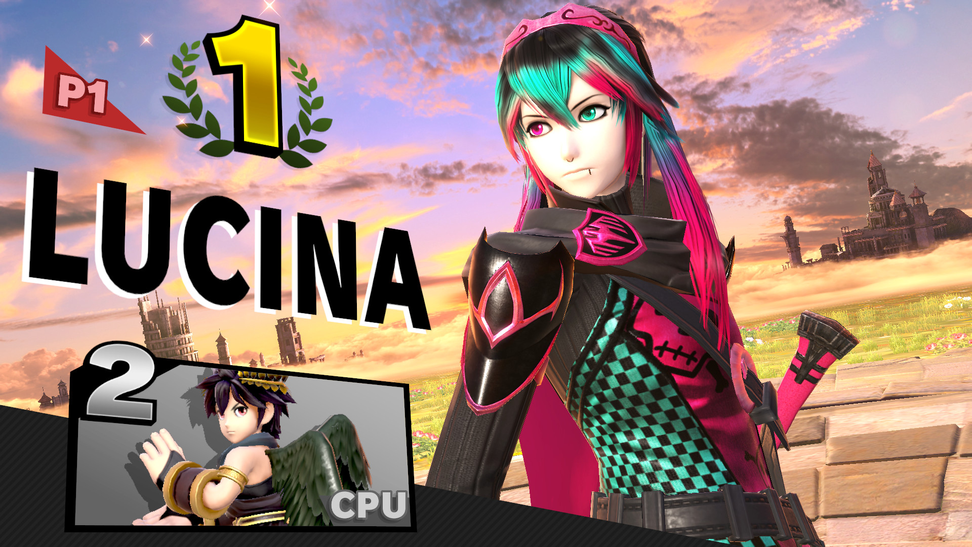 Luscena (Scenecore Lucina) Mod for Super Smash Bros. Ultimate | SSBU Mods