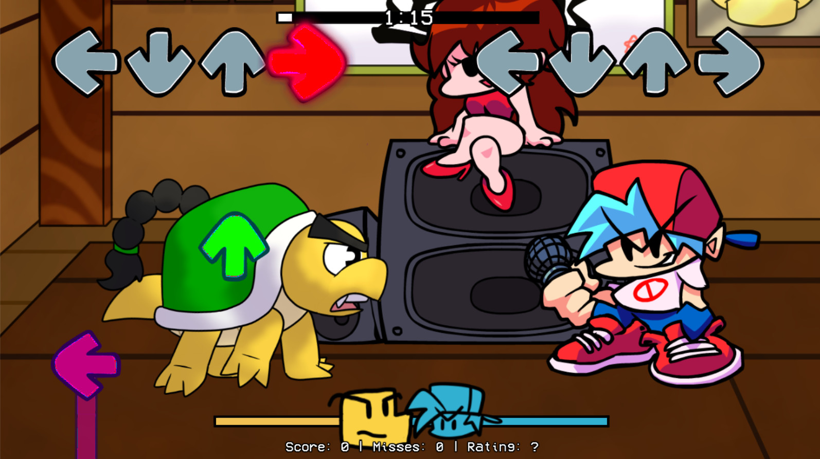 toad town throwdown Mod for Friday Night Funkin' | FNF Mods