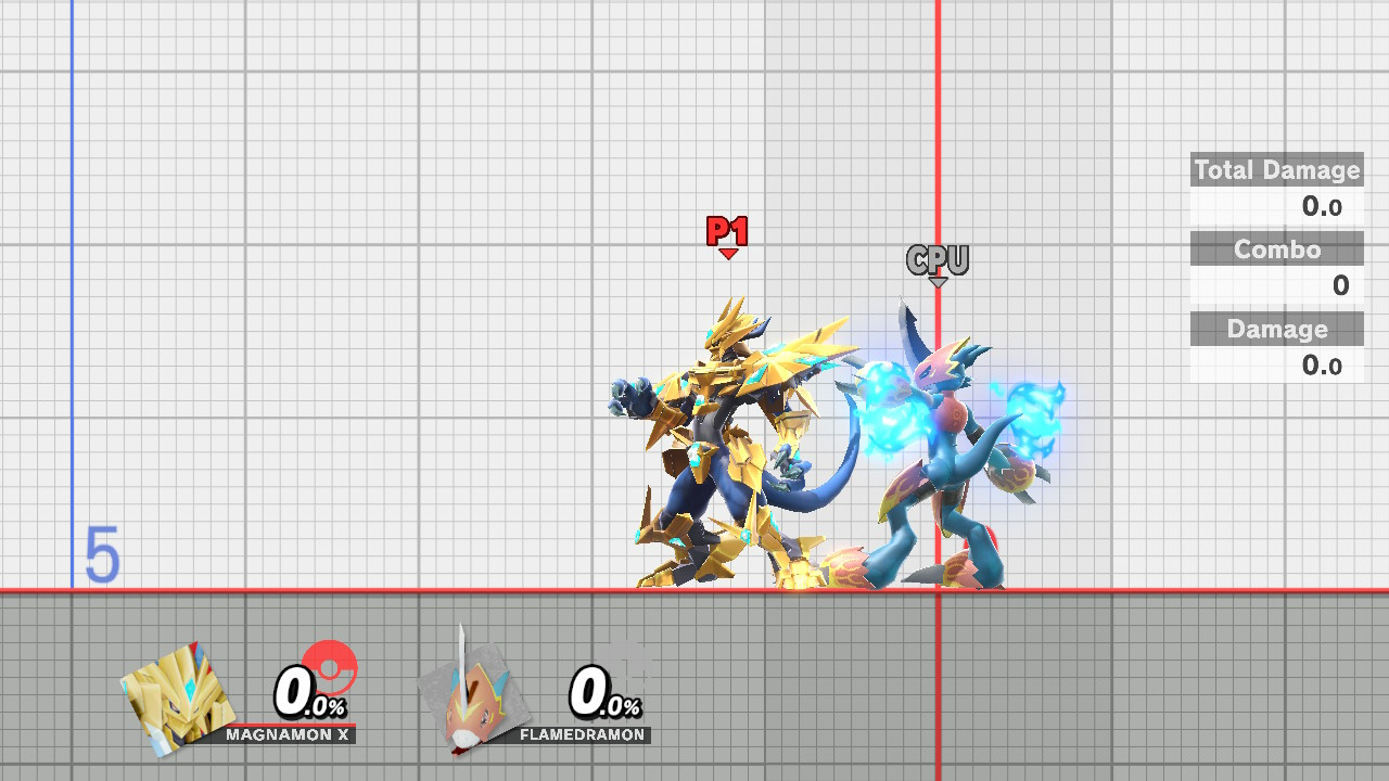 Magnamon X over Mewtwo (8 colors) Mod for Super Smash Bros. Ultimate ...