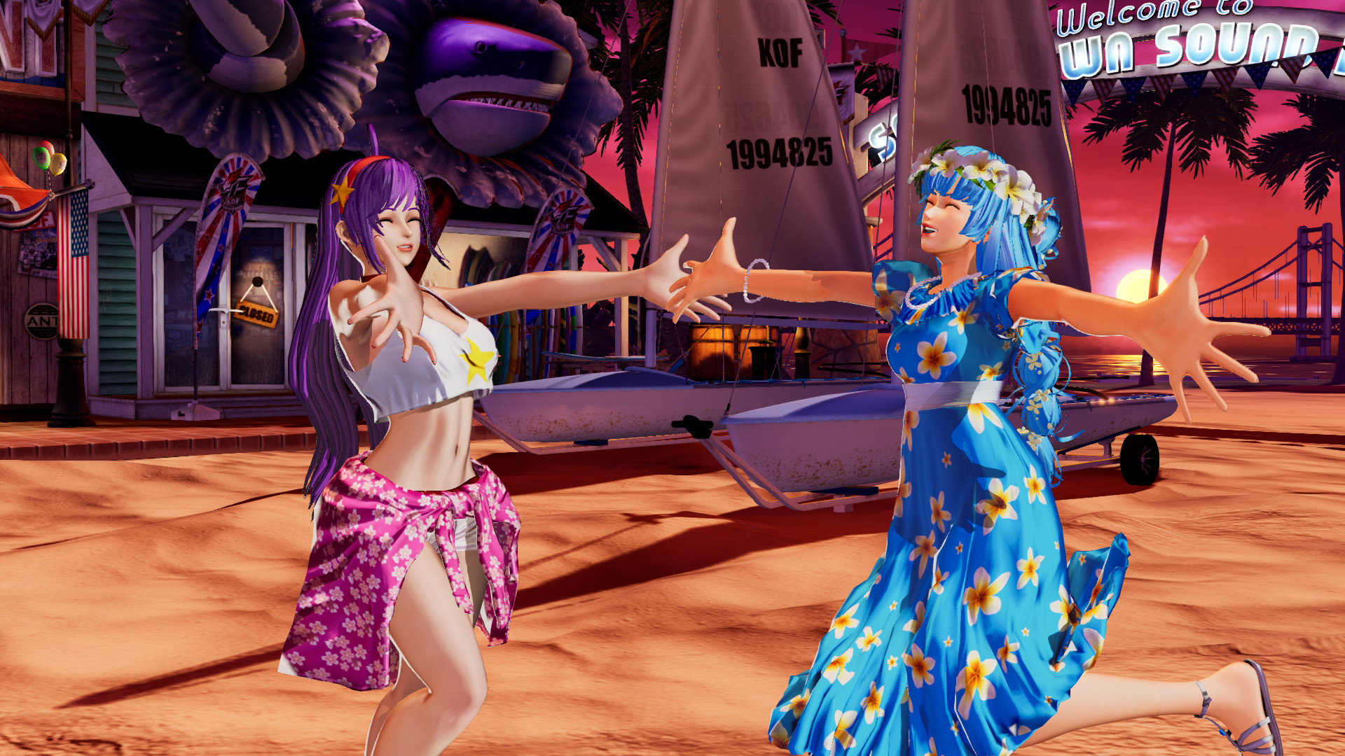 Summer Fun Athena Mod for The King of Fighters XV | KoFXV Mods