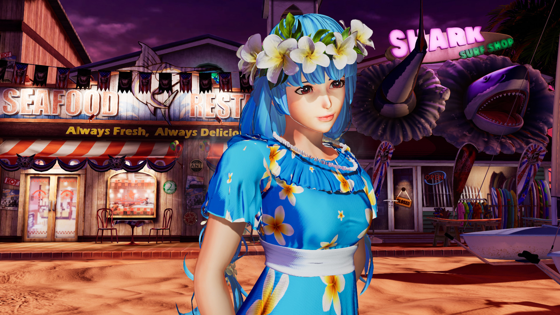 Summer Dress Kula Mod for The King of Fighters XV | KoFXV Mods