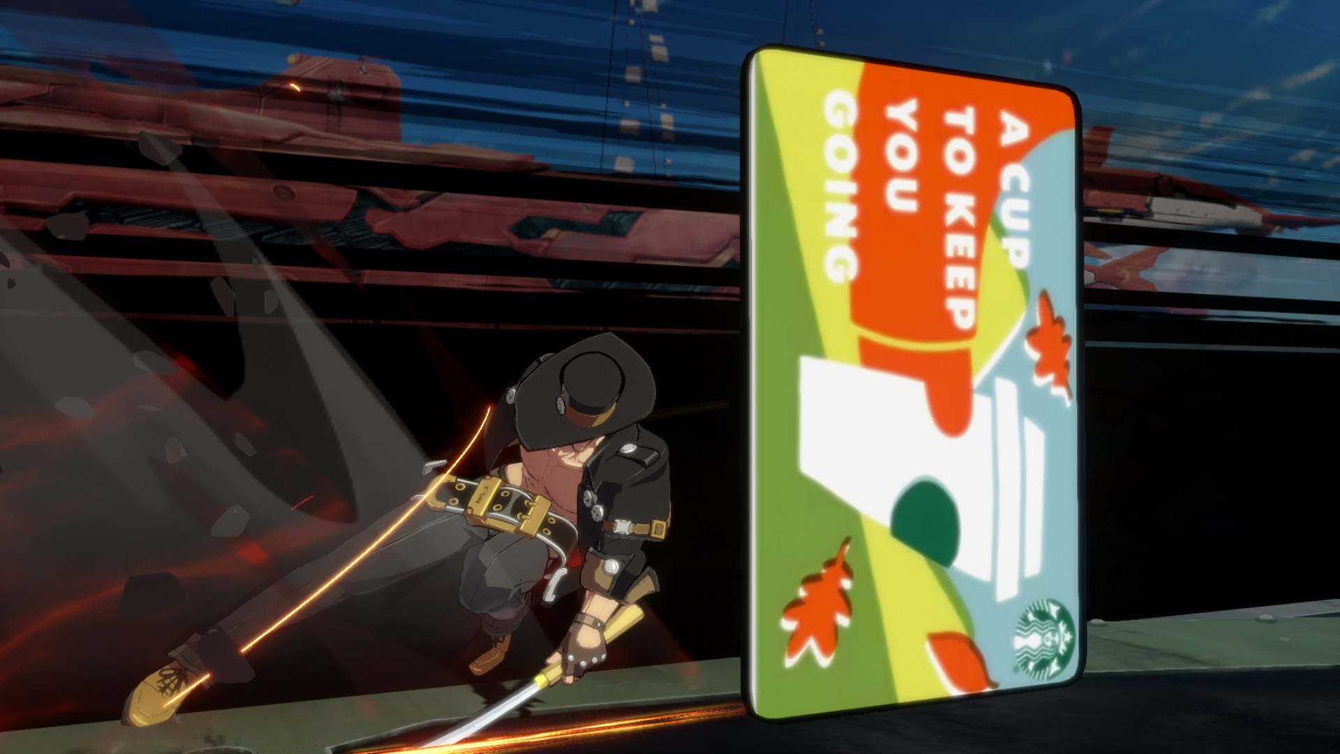 Johnny Starbucks Gift Cards Mod for GUILTY GEAR -STRIVE- | GGST Mods