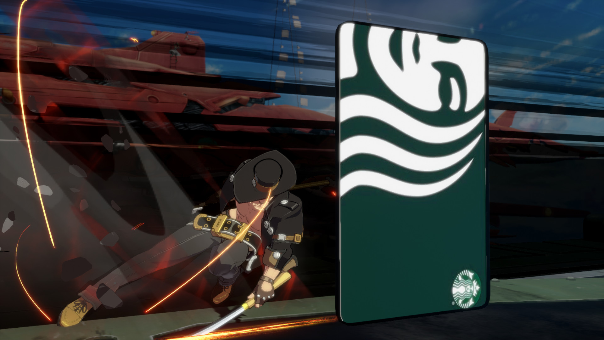 Johnny Starbucks Gift Cards Mod for GUILTY GEAR -STRIVE- | GGST Mods