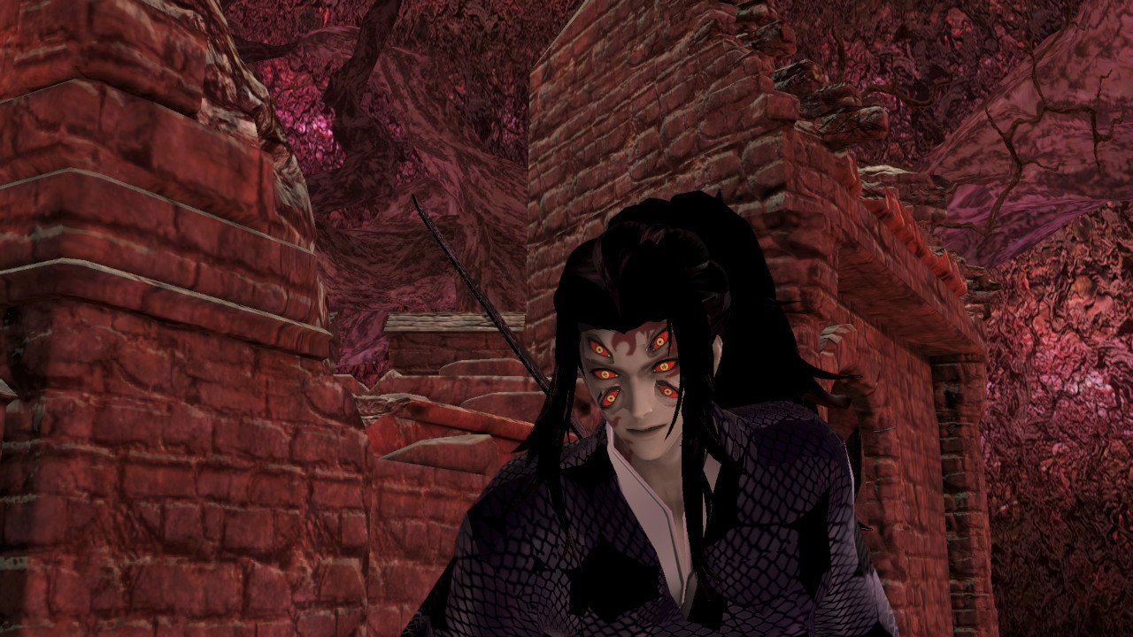 Kokushibo Inspired Sephiroth Mod for Super Smash Bros. Ultimate | SSBU Mods