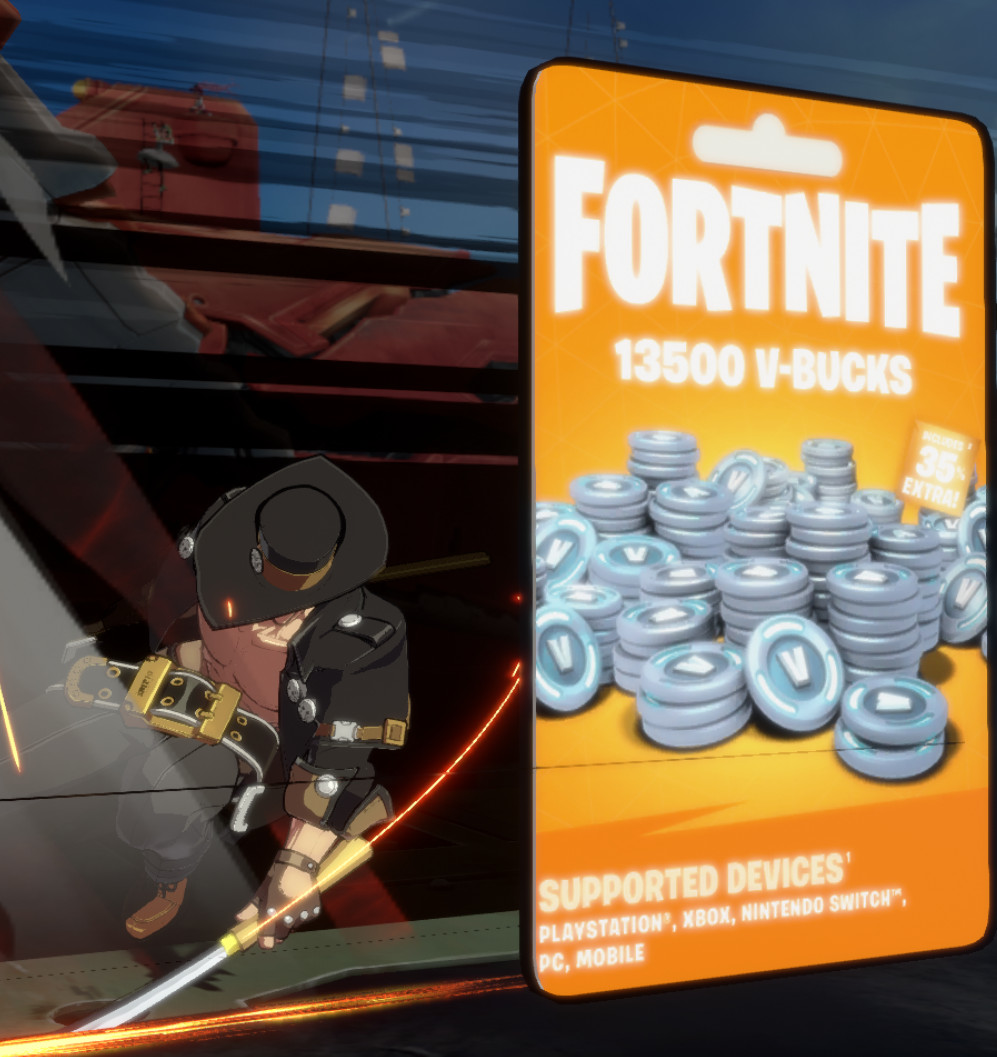 johnny 19 dollar fortnite card Mod for GUILTY GEAR -STRIVE- | GGST Mods