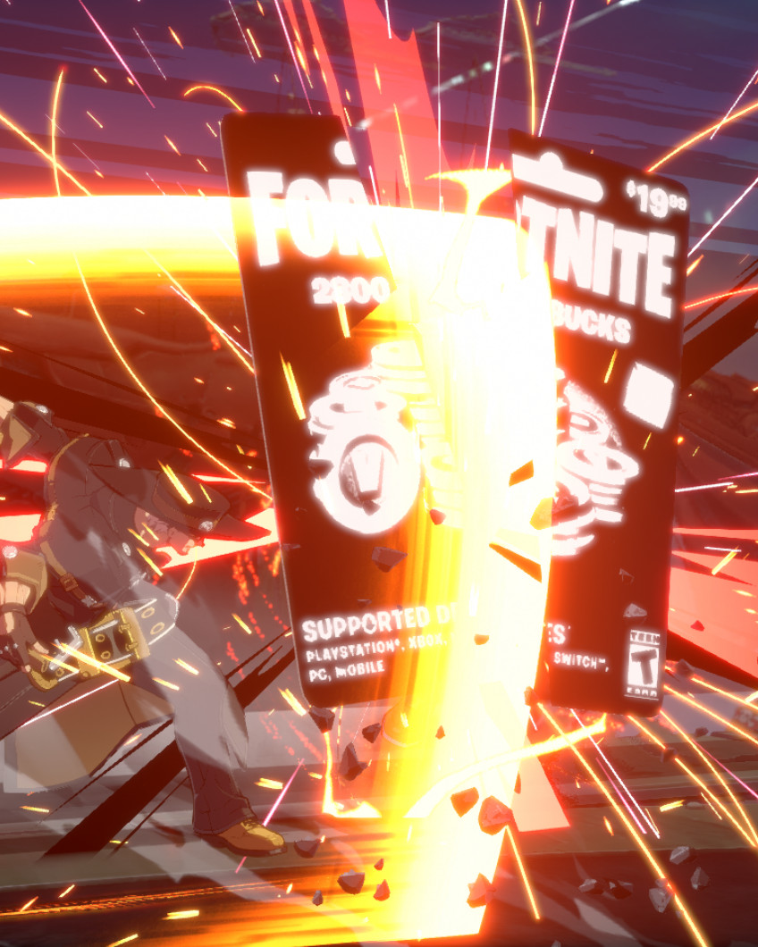 johnny 19 dollar fortnite card Mod for GUILTY GEAR -STRIVE- | GGST Mods