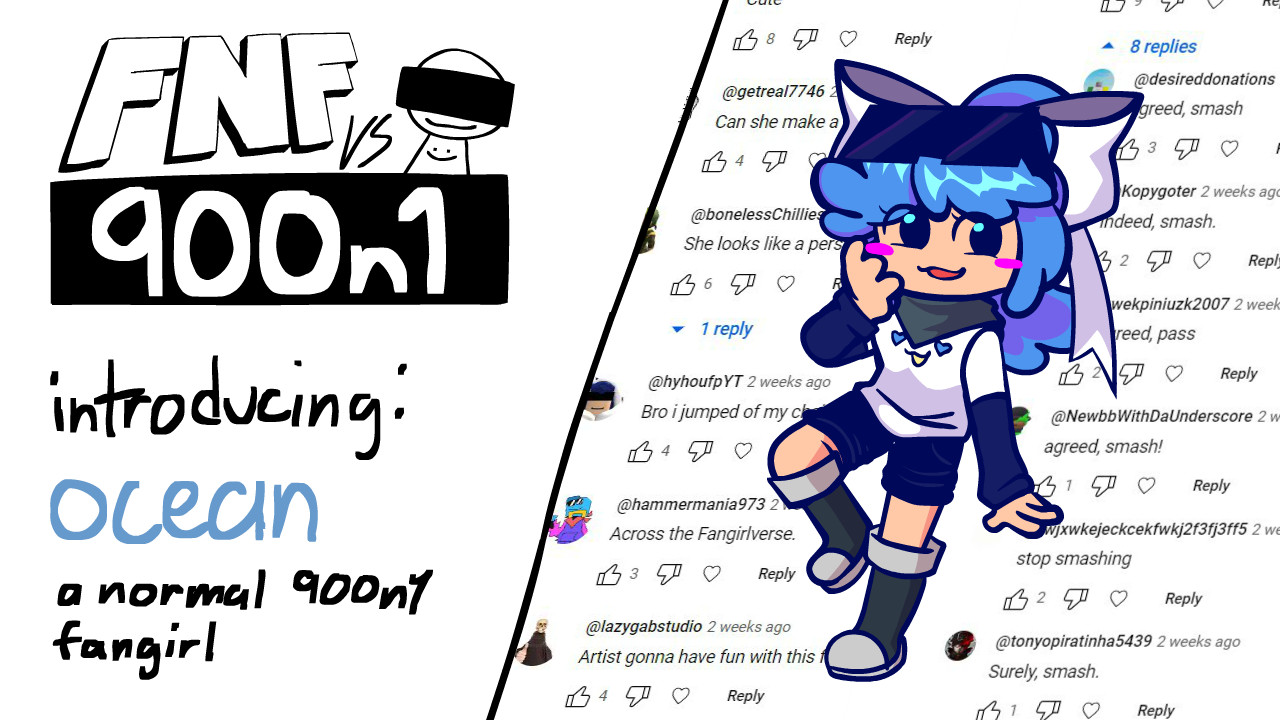 FNF vs 900n1: the last fnf mod Mod for Friday Night Funkin' | FNF Mods