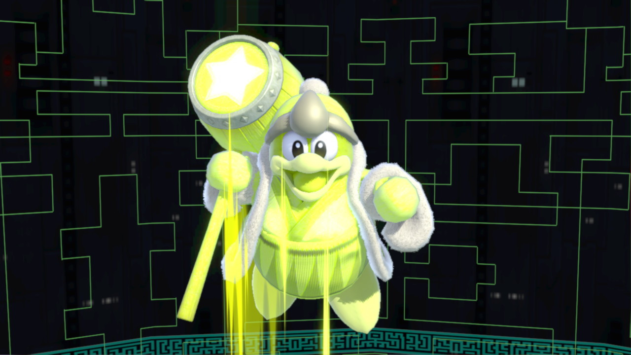 Lime Green King DeDeDe effects Mod for Super Smash Bros. Ultimate ...