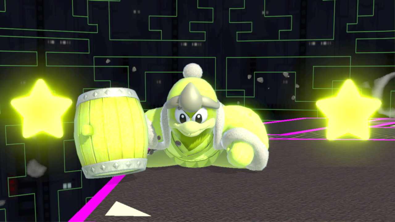 Lime Green King DeDeDe effects Mod for Super Smash Bros. Ultimate ...