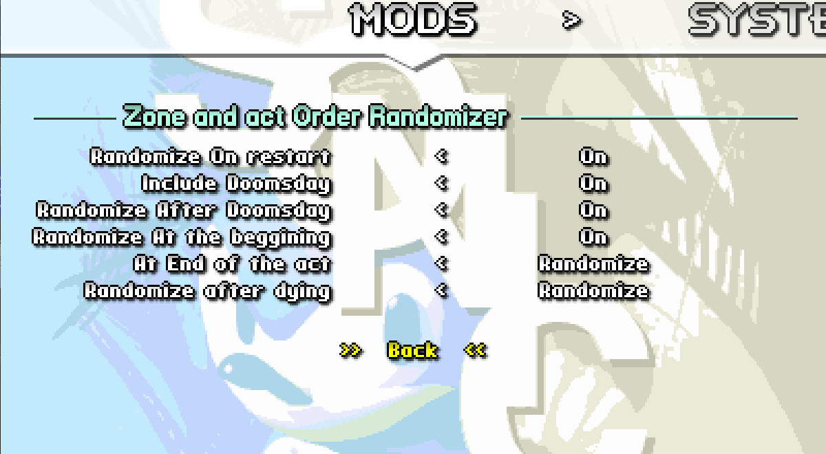 Zone and Act Order Randomizer Mod for Sonic 3 A.I.R. | S3AIR Mods